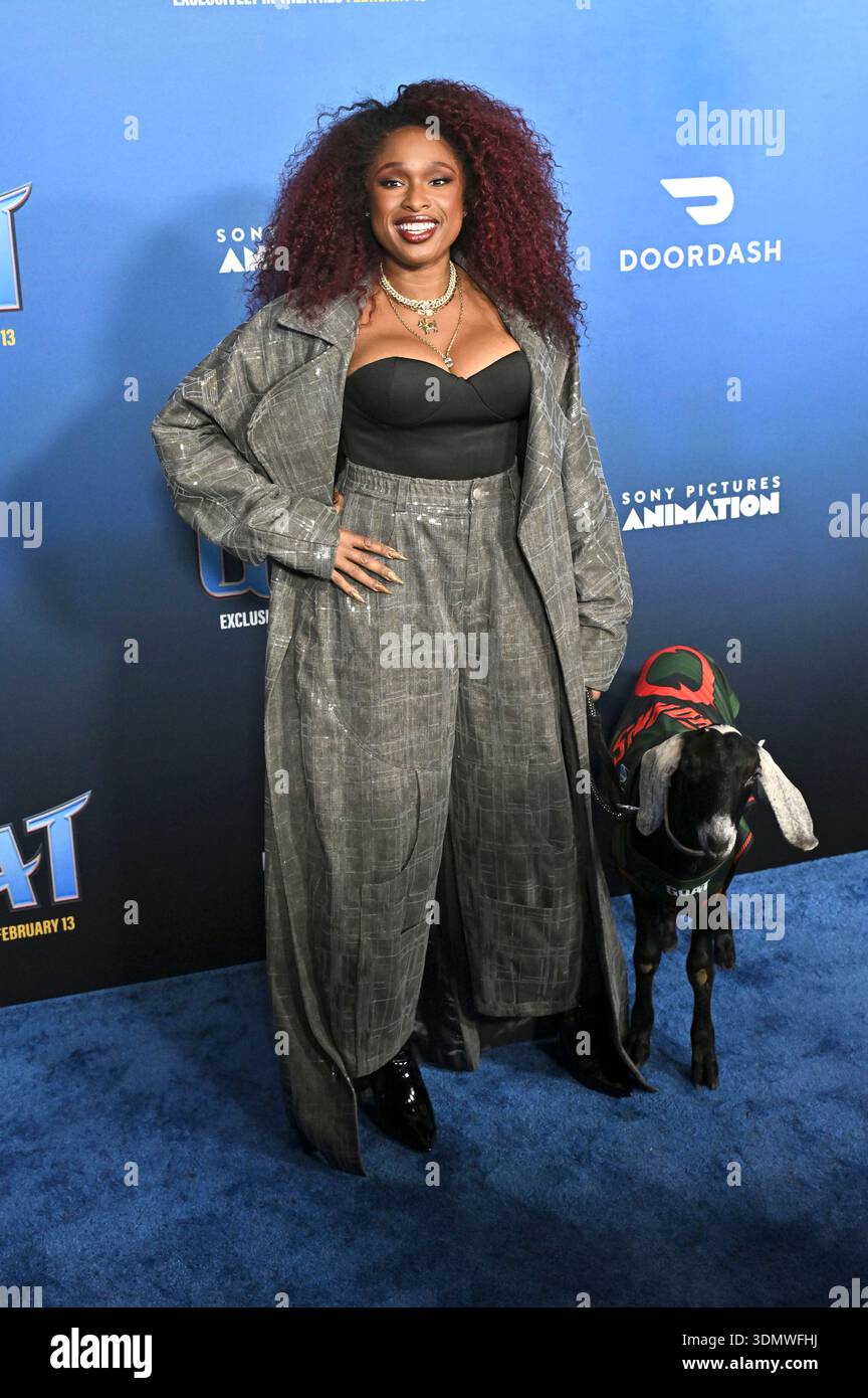 Jennifer Hudson at the premiere of the animated film 'GOAT / G.O.A.T ...