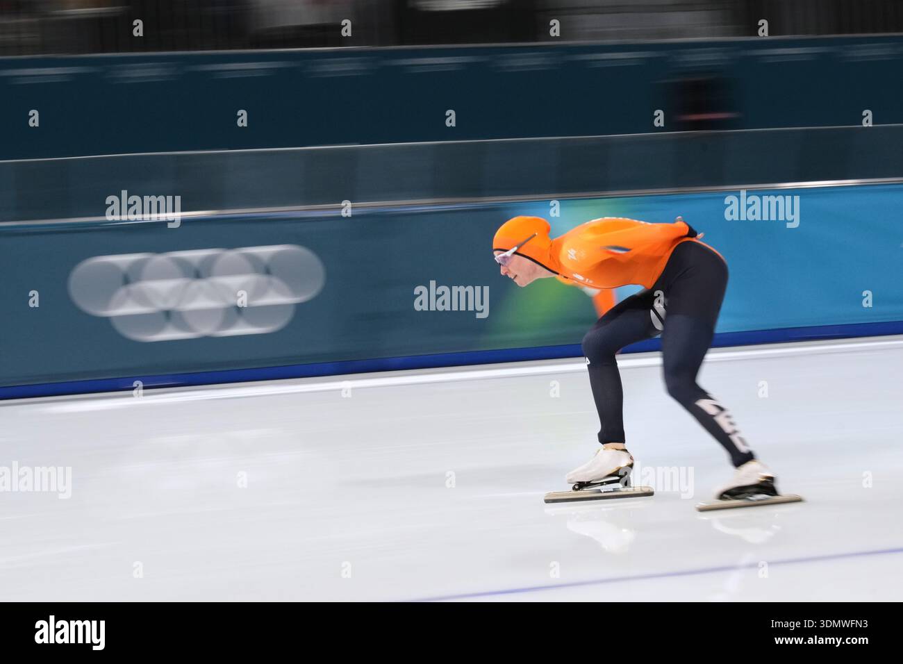 Merel Conijn of the Netherlands competes in the women's 3,000 meters ...