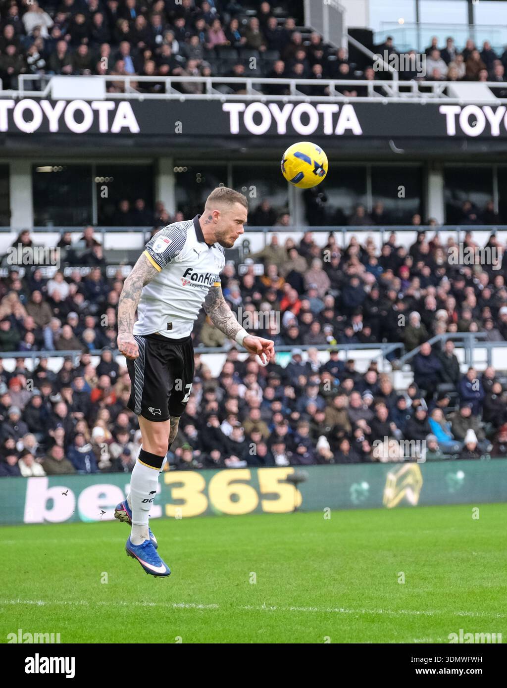 7th February 2026; Pride Park Stadium, Derby, Derbyshire, England; EFL ...