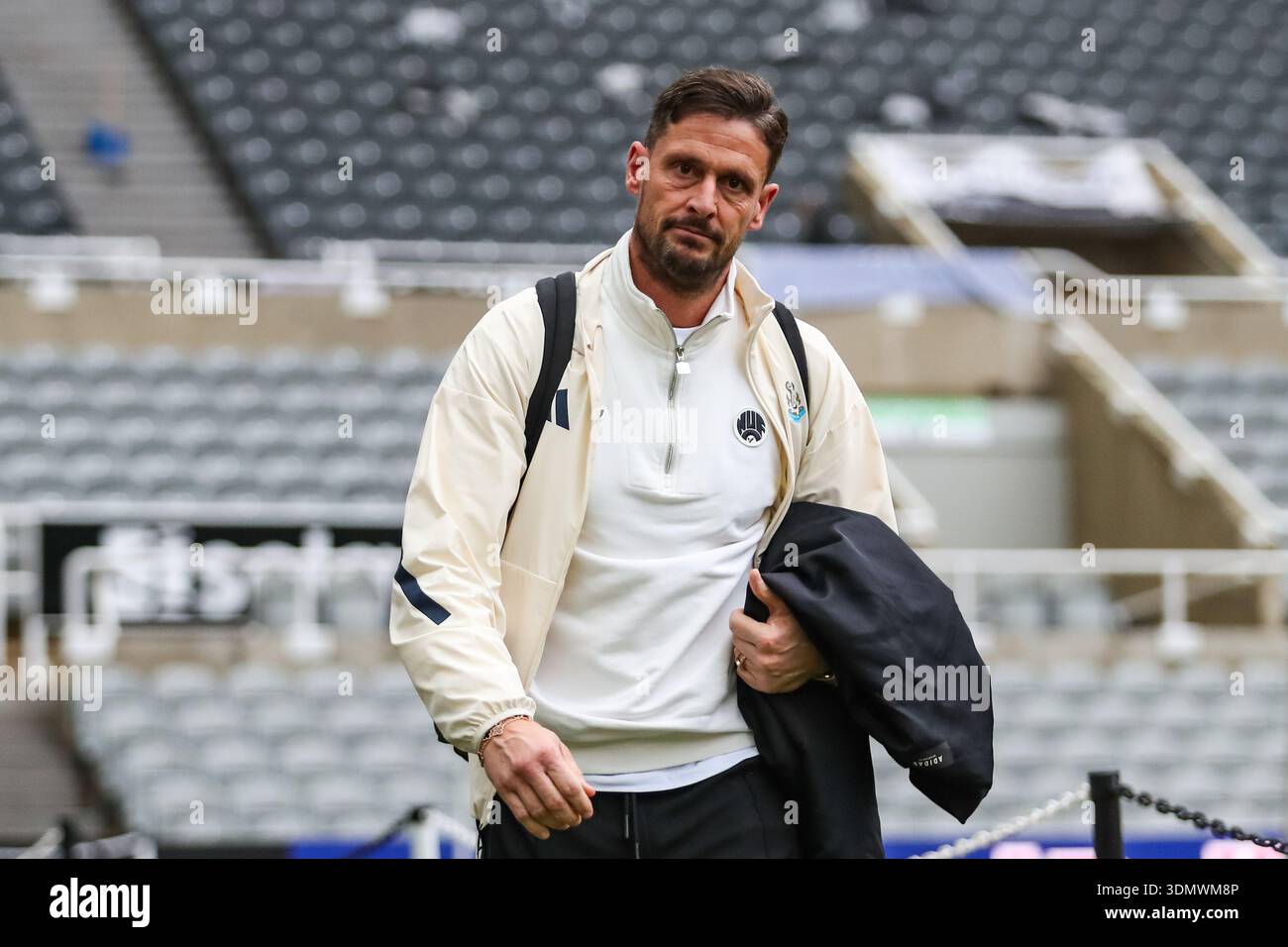 Jason Tindall of Newcastle United Arrives during the Newcastle United v ...