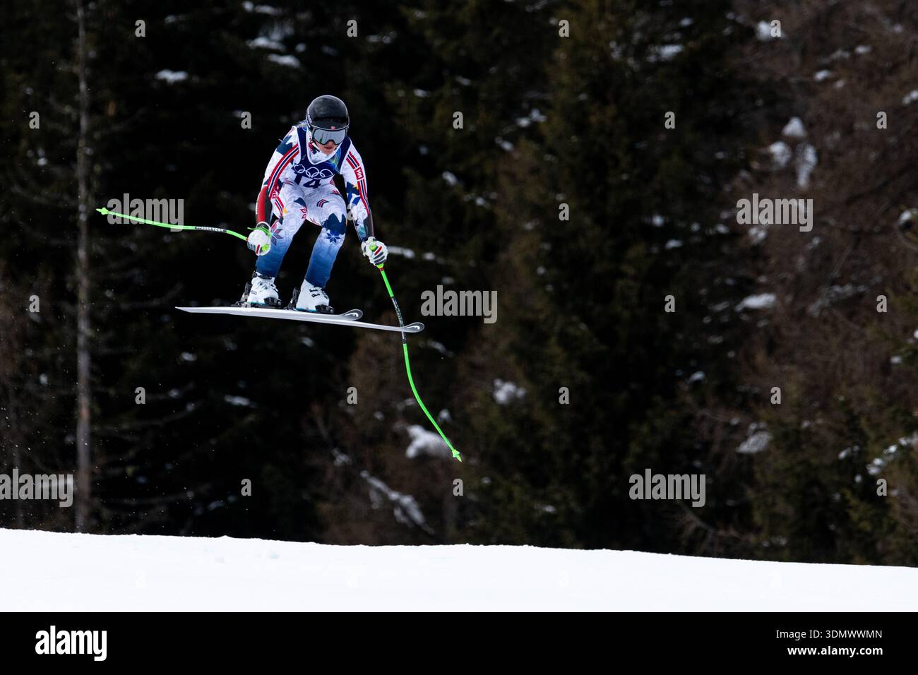 LIE Kajsa Vickhoff (Norwegen), ITA, Olympische Spiele Milano Cortina ...
