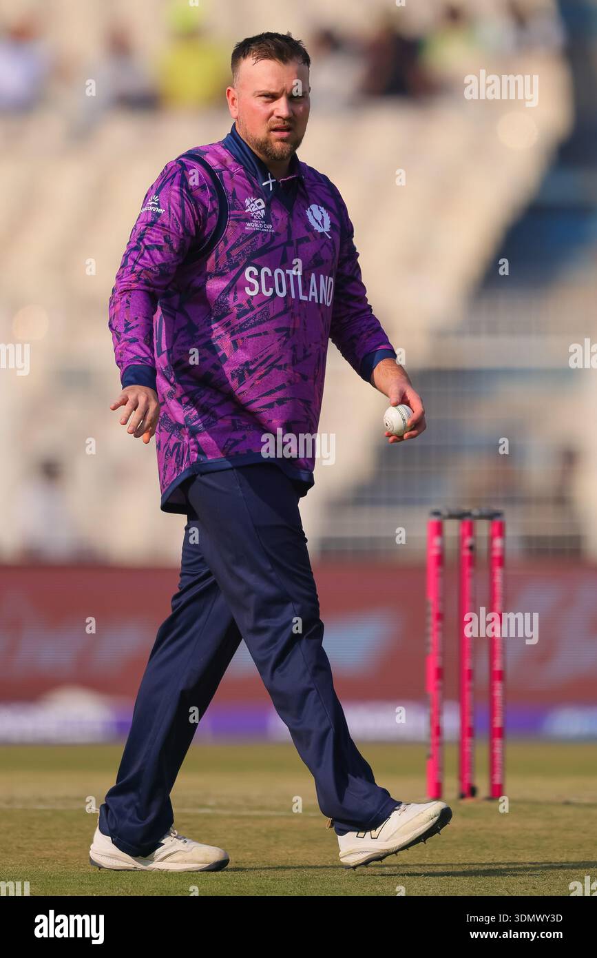 Mark Watt of Scotland during the ICC Men's T20 Cricket World Cup 2026 ...