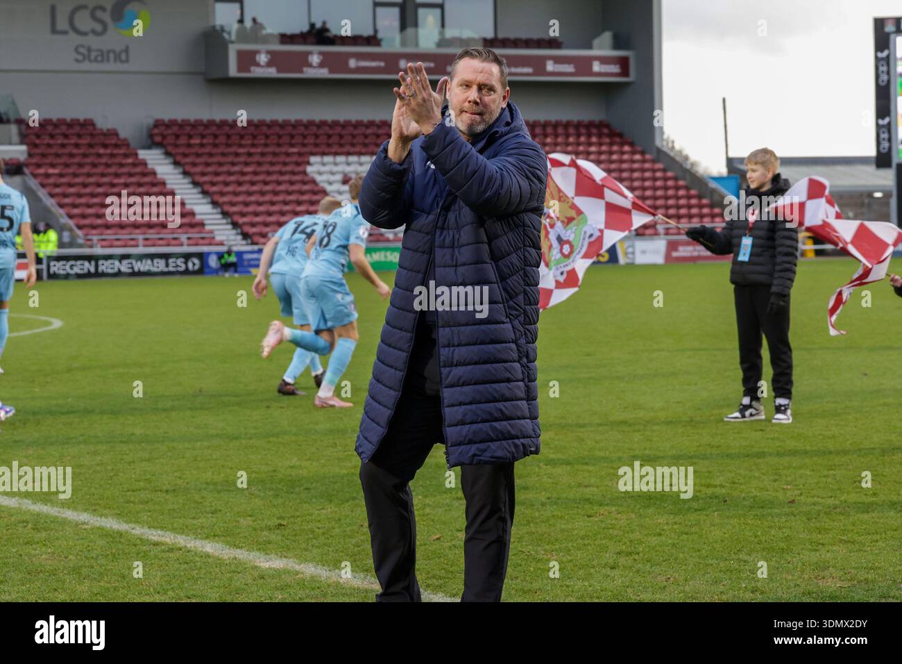 Northampton Town's manager Kevin Nolan before the Sky Bet League 1 ...