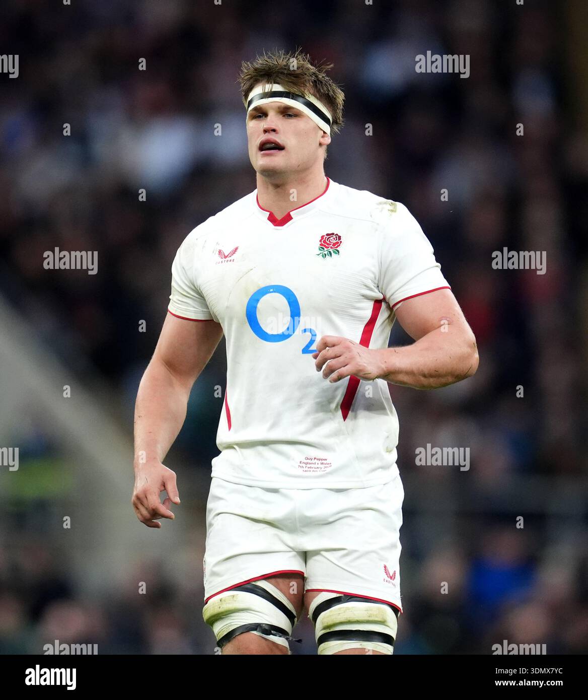 England's Guy Pepper during the Guinness Men's Six Nations match at the ...