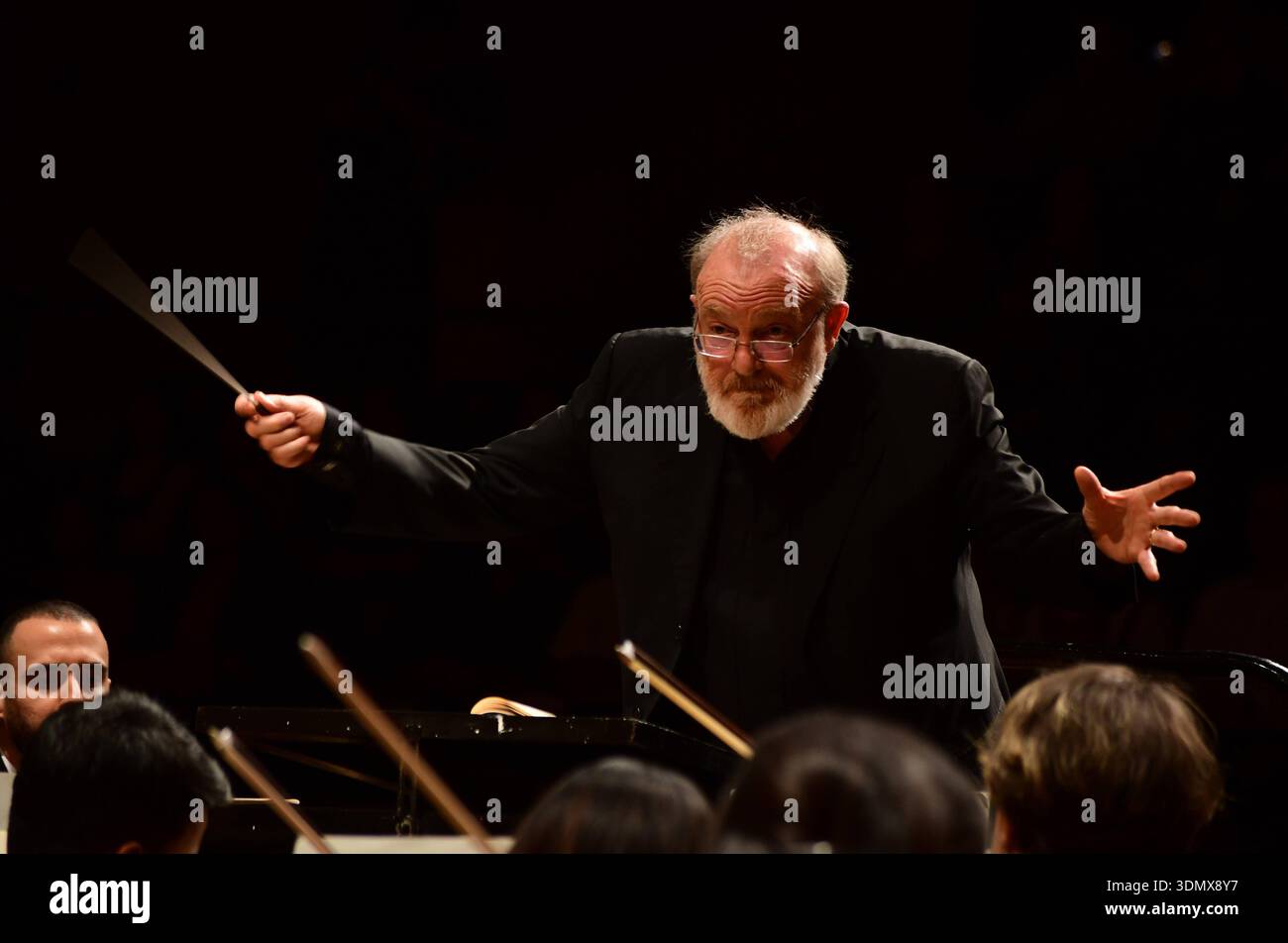 MUMBAI, INDIA - FEBRUARY 7: Martyn Brabbins, Chief Conductor of ...