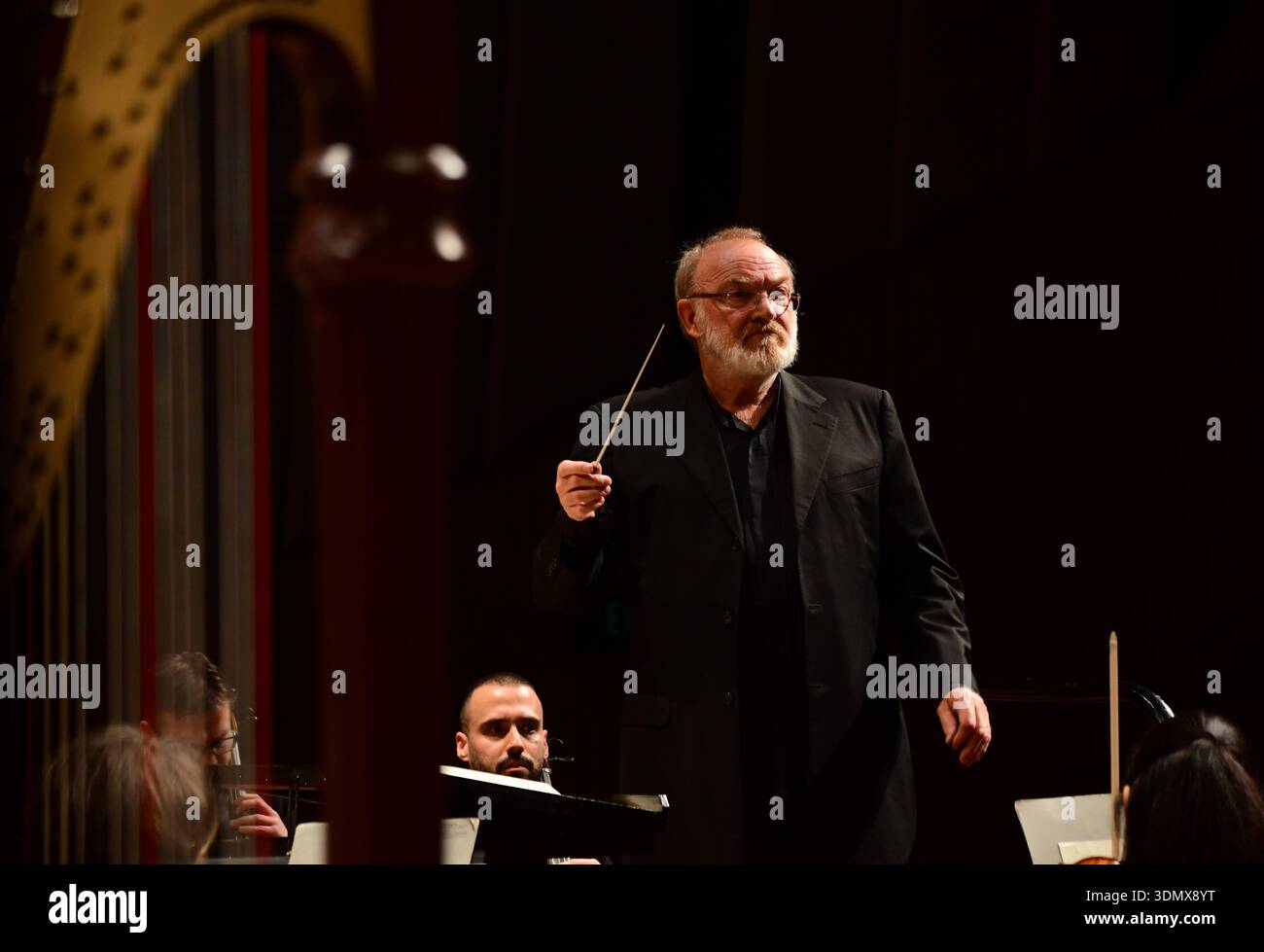 MUMBAI, INDIA - FEBRUARY 7: Martyn Brabbins, Chief Conductor of ...