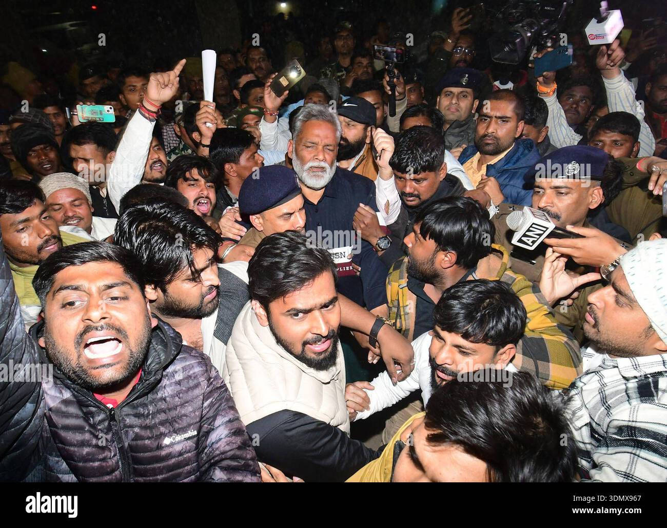 PATNA, INDIA - FEBRUARY 7: Independent Bihar MP Rajesh Ranjan ...