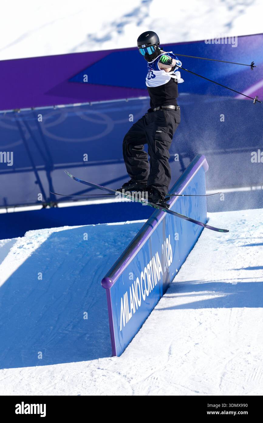 07/02/2026, Livigno, Snow Park, Slopestyle Qualifying Man, Kuura ...