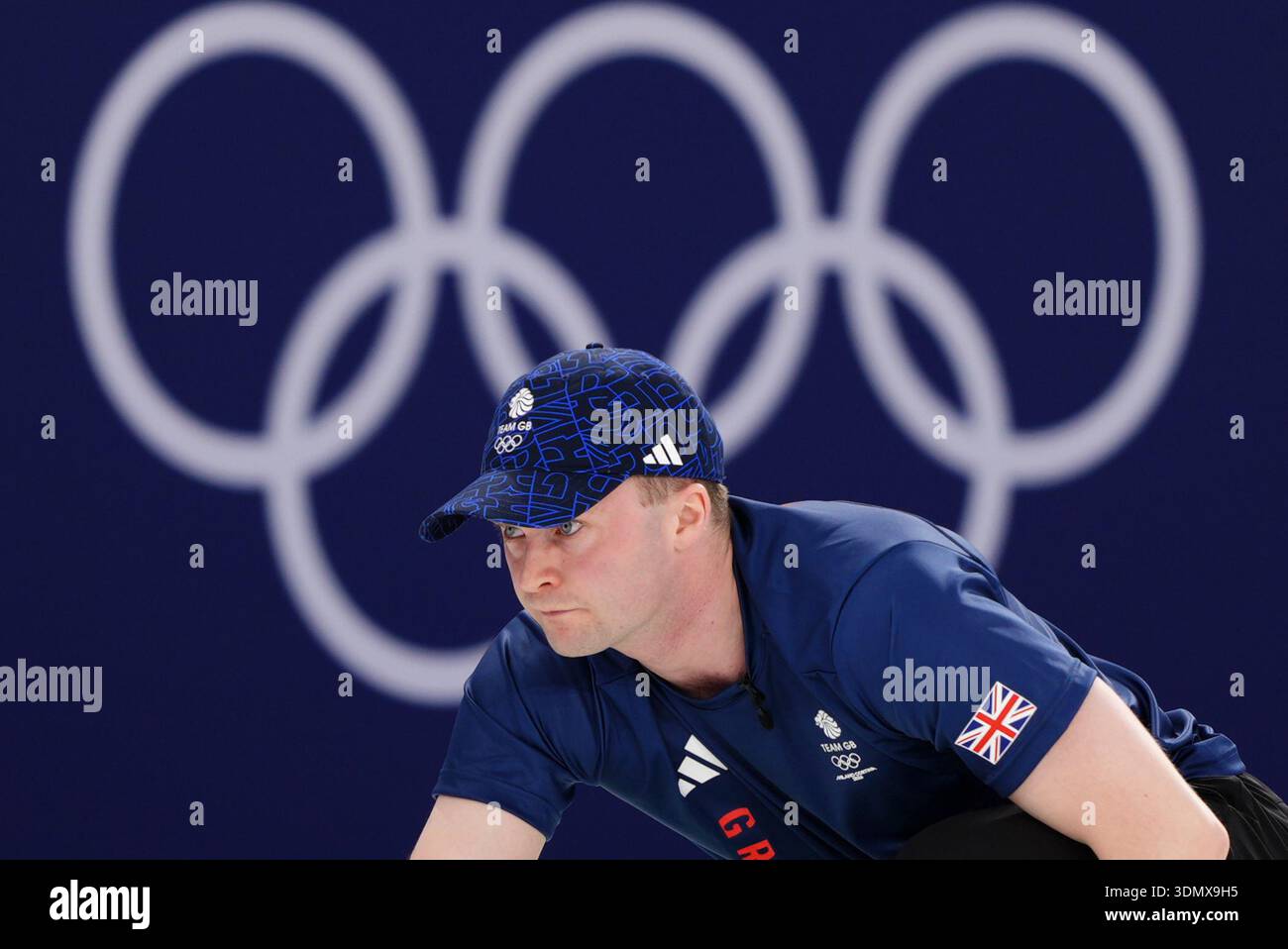 Great Britain's Bruce Mouat during the Curling Mixed Doubles Round ...