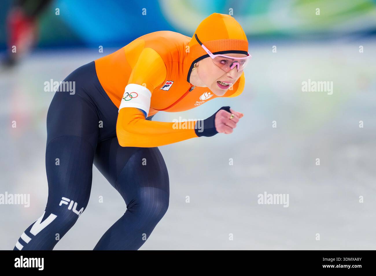 MILAN, ITALY - FEBRUARY 7: Joy Beune of Netherlands during the Milano ...