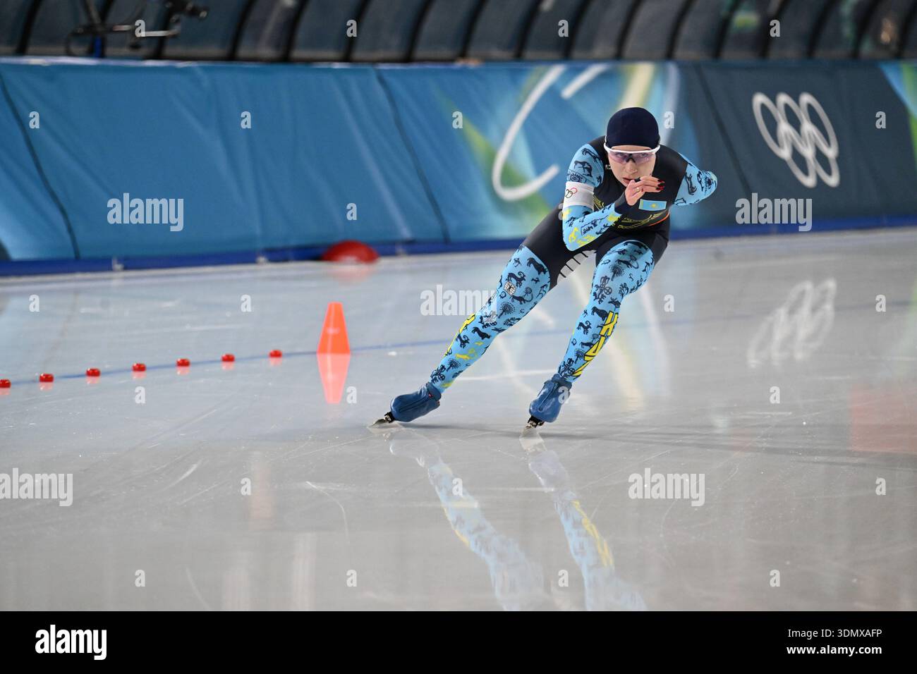 Nadezhda Morozova from Kazakhstan during the Winter Olympic Games ...