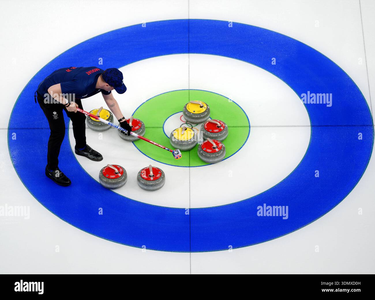 Great Britain's Bruce Mouat during the Curling Mixed Doubles Round ...