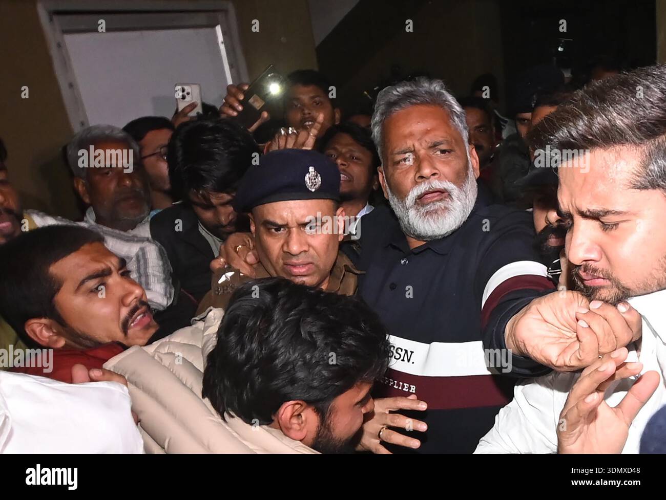 PATNA, INDIA - FEBRUARY 7: Independent Bihar MP Rajesh Ranjan ...