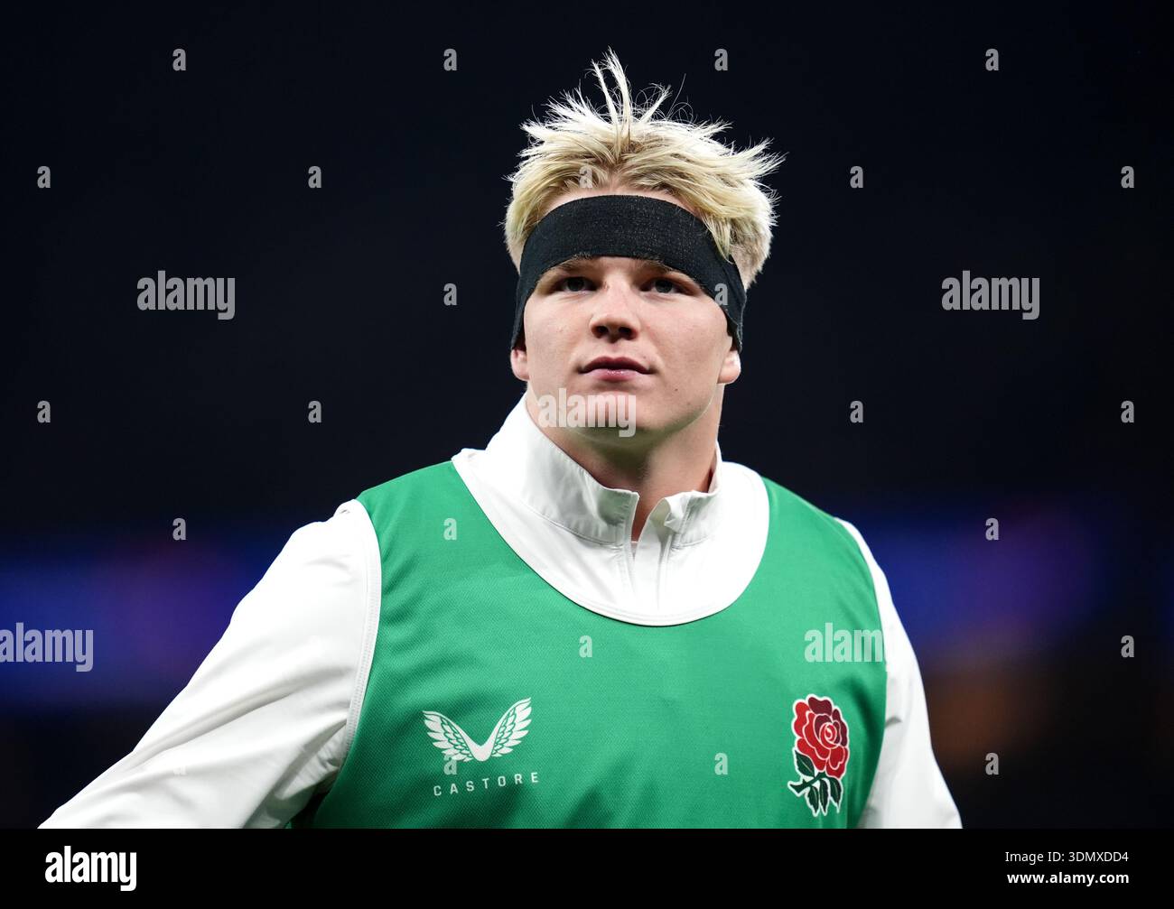 England's Henry Pollock during the Guinness Men's Six Nations match at ...