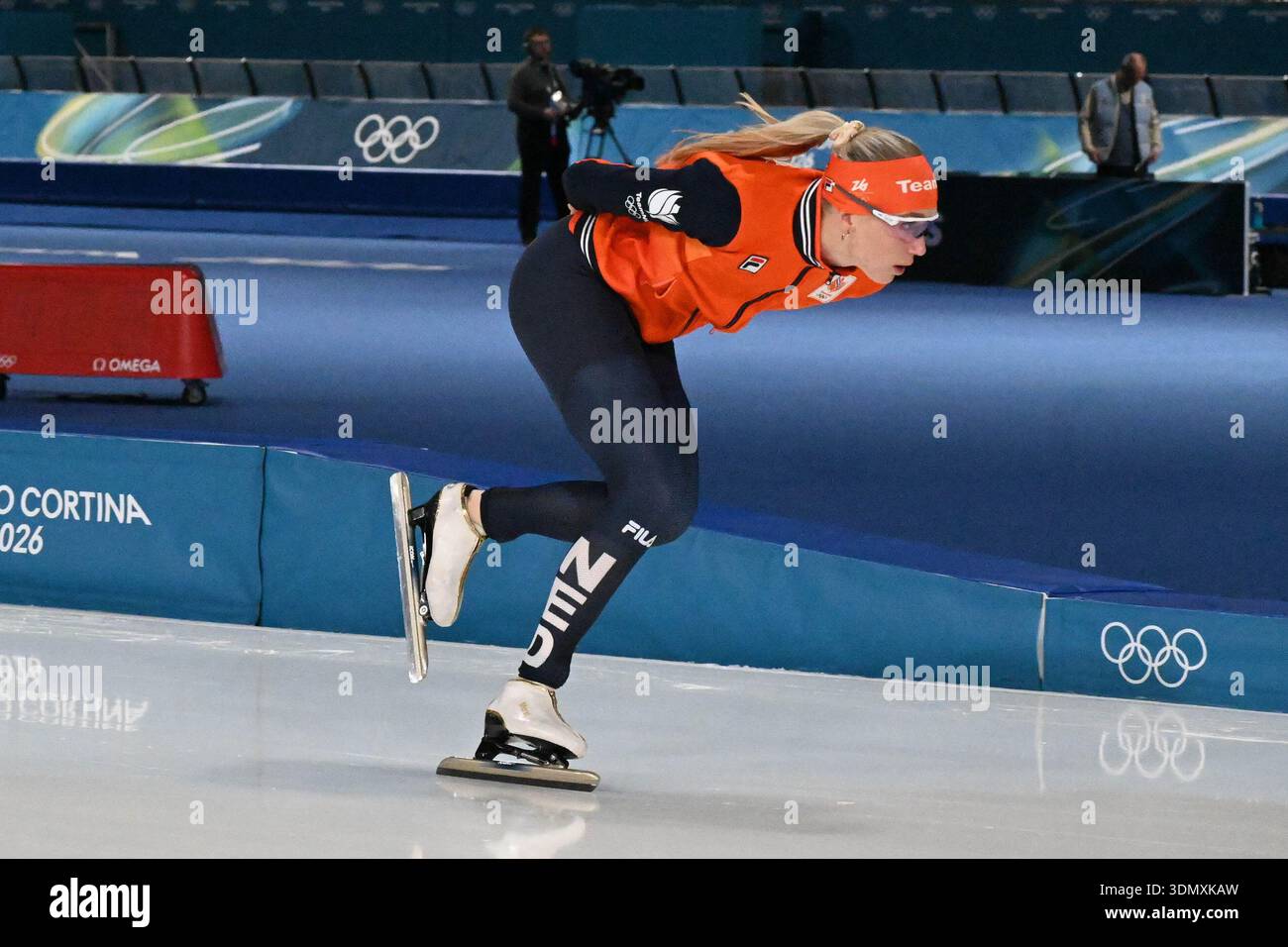 CONIJN Merel (Ned) in action during Speed Skating, Olympic Winter Games ...