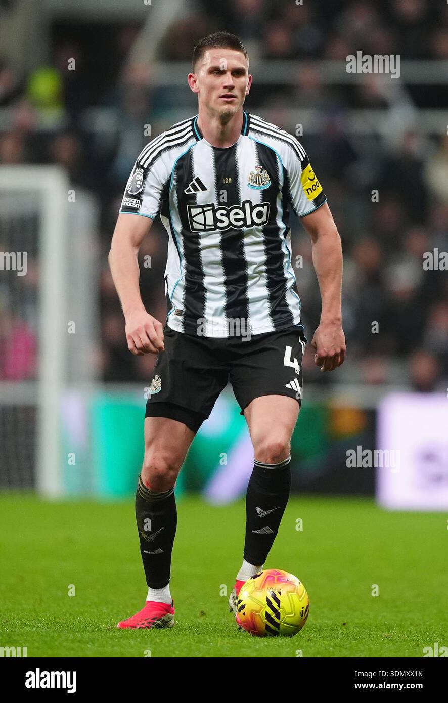 Newcastle United's Sven Botman during the Premier League match at St ...