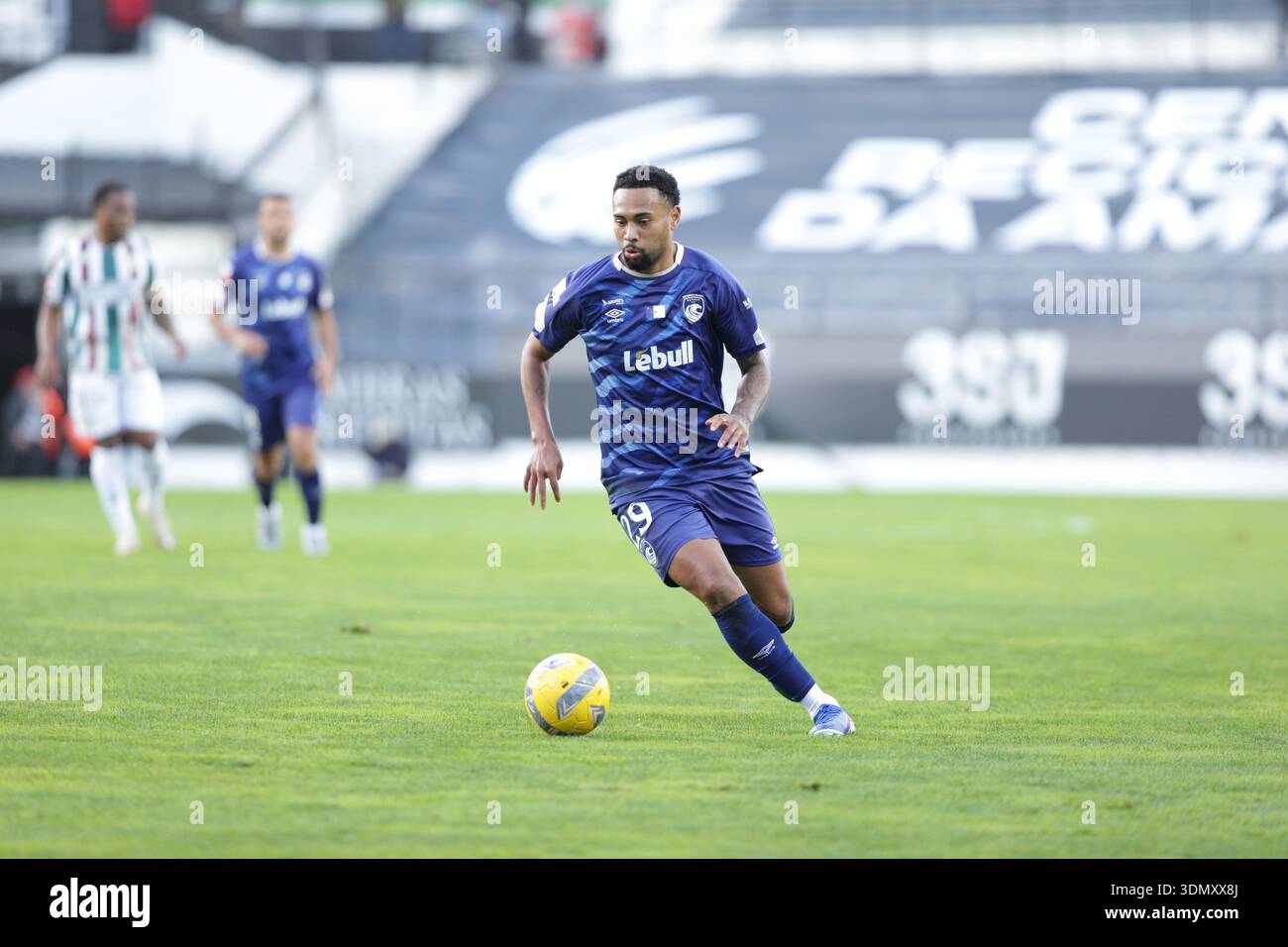 Wendel Silva of Santa Clara seen in action during the Liga Portugal ...