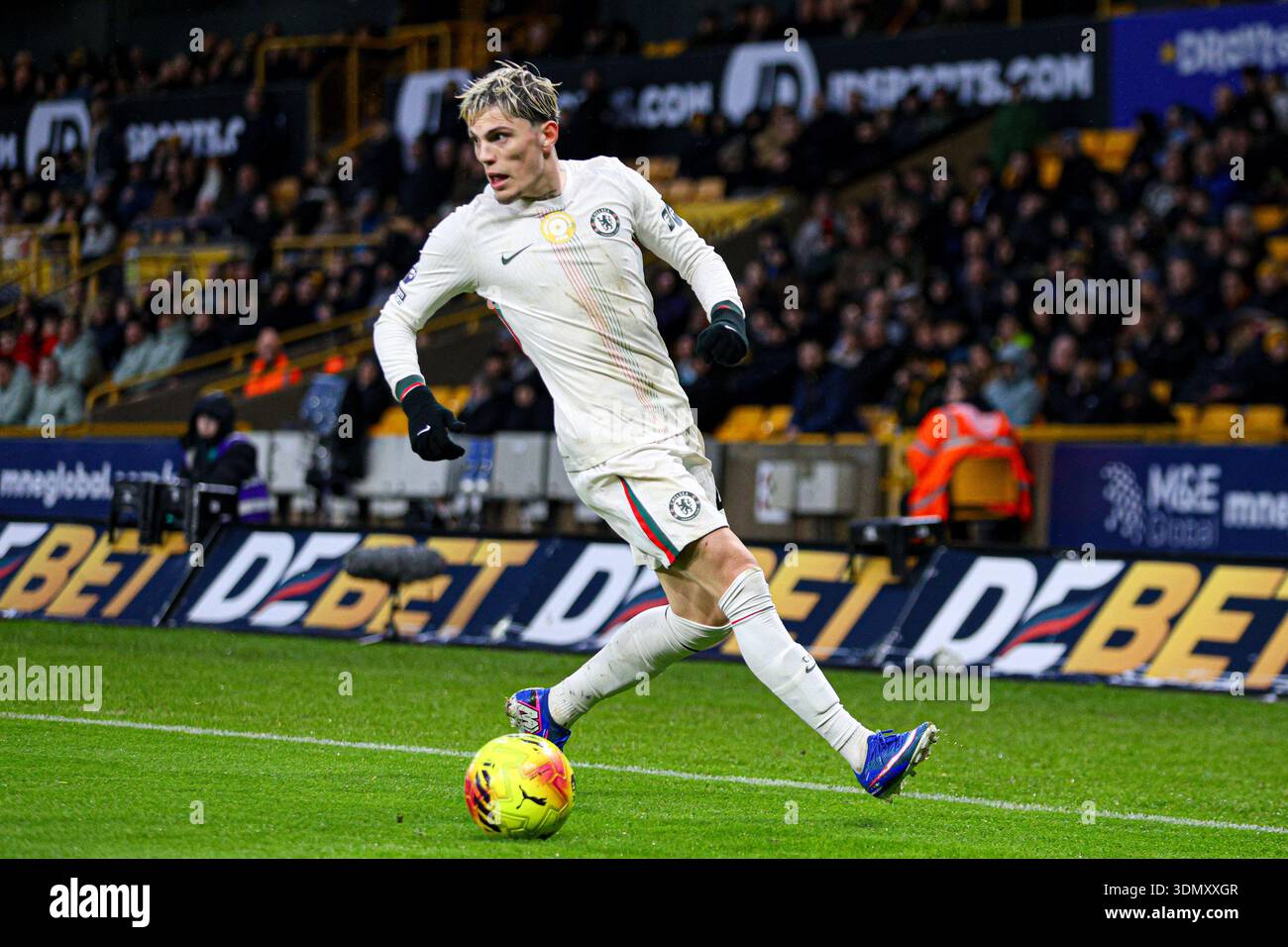 Alejandro Garnacho (49 Chelsea) on the ball during the Premier League ...