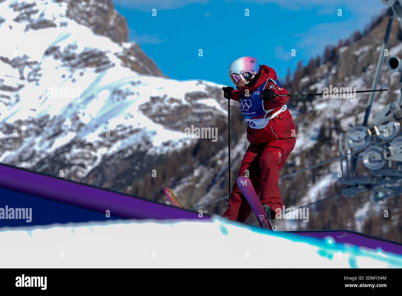 Livigno, Snow Park, Slopestyle Qualifying Womens, Naomi Urness from ...