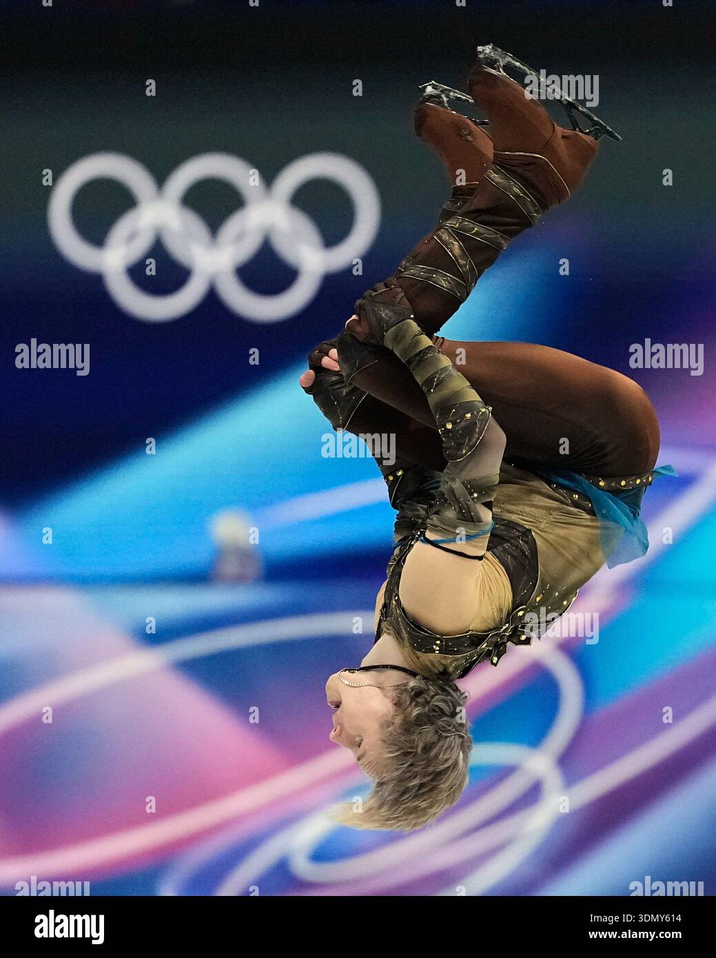 Ilia Malinin of the United States competes during the figure skating ...