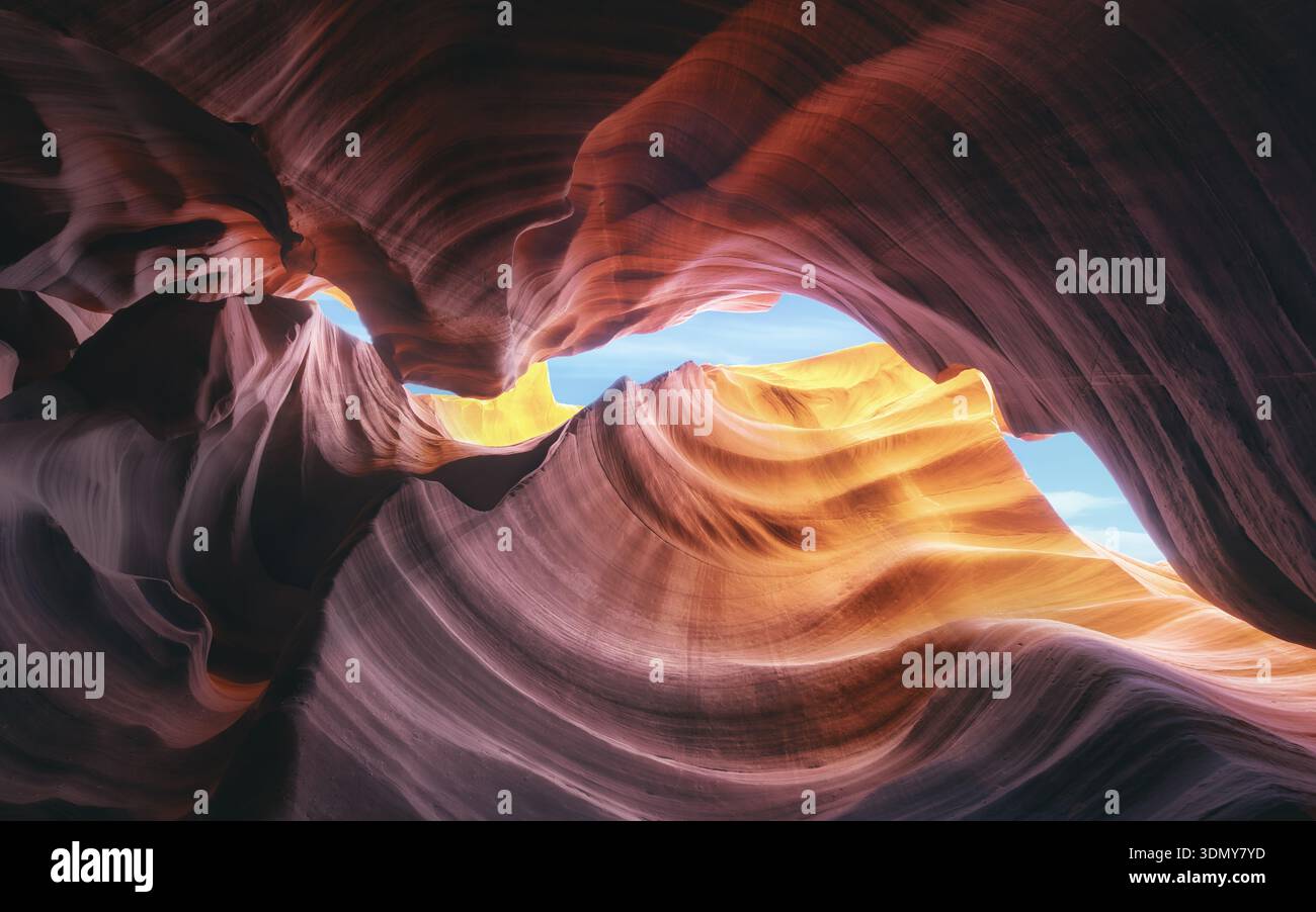 Antelope canyons stunning formations hi-res stock photography and ...