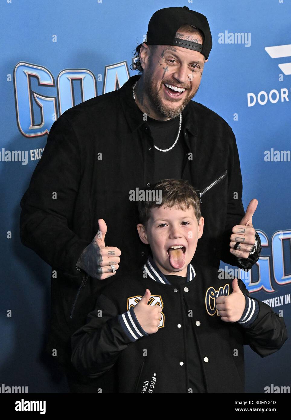 Jelly Roll and Noah Buddy DeFord arriving to the Los Angeles premiere ...