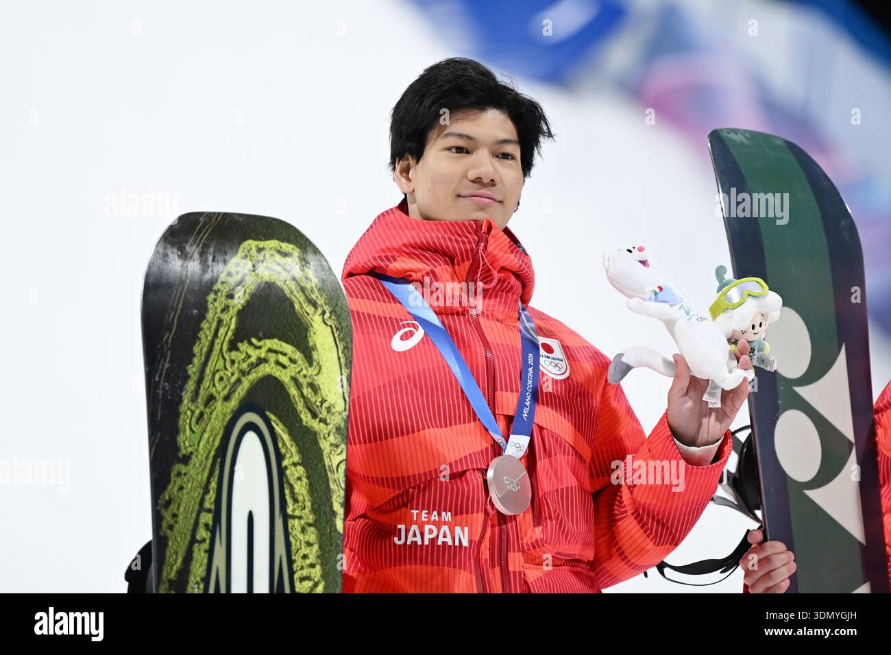 Ryoma Kimata (JPN), FEBRUARY 7, 2026 - Snowboarding : Men's Big Air ...