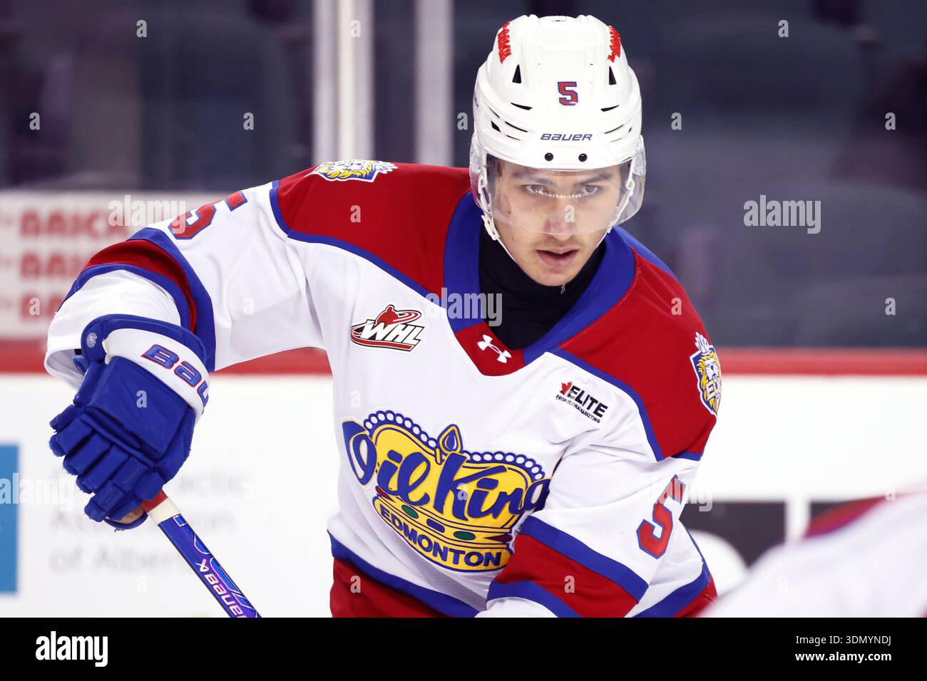 Profile photo on Edmonton Oil Kings D Noa Ta'amu during WHL (Western ...