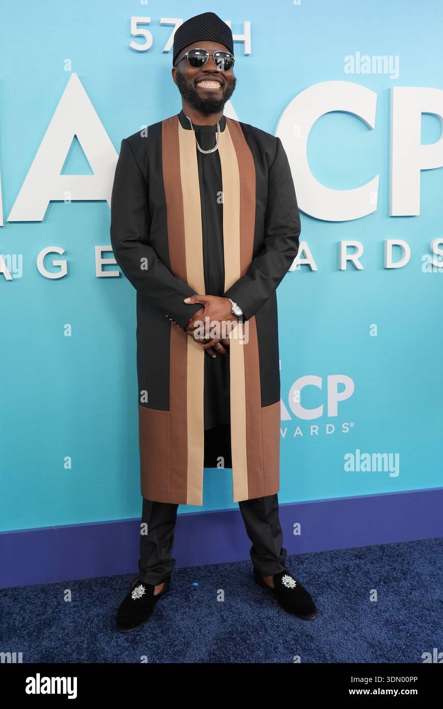 Roye Okupe arrives at the NAACP Image Awards nominees brunch on ...