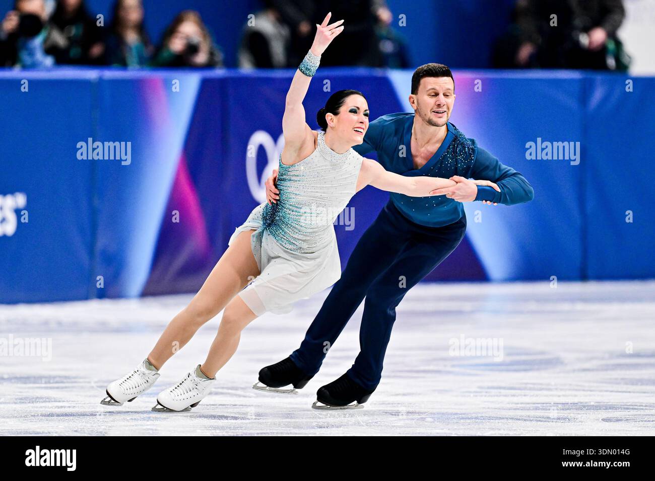 Charlene GUIGNARD & Marco FABBRI (ITA), during Team Event - Ice Dance ...