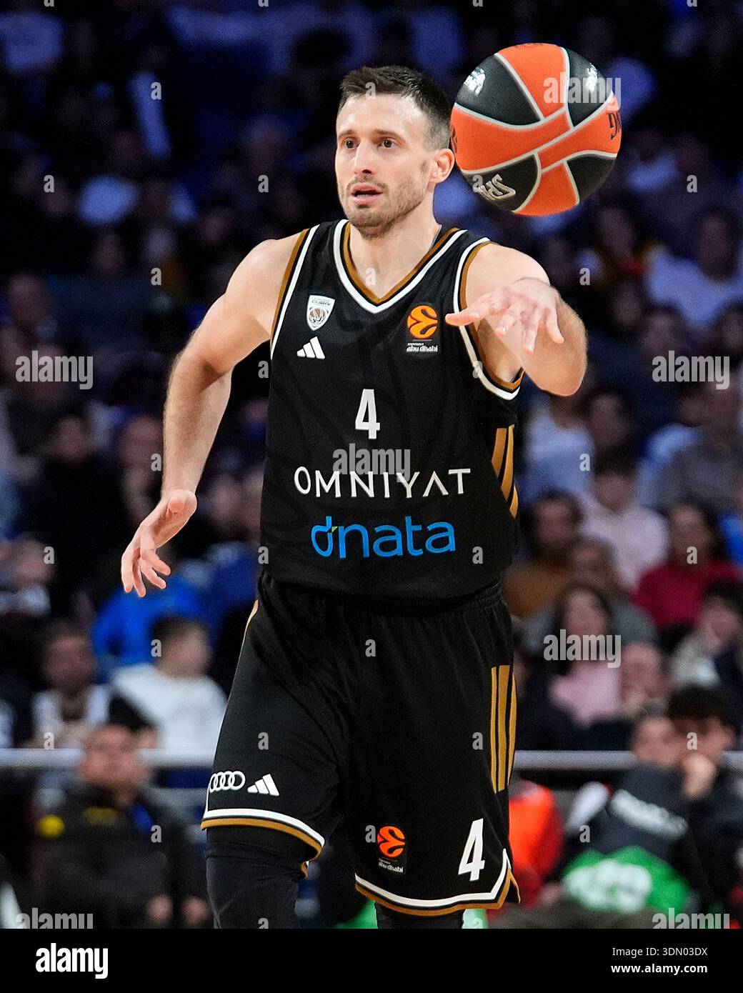 Dubai Basketball's Aleksa Avramovic during Euroleague Regular Season ...
