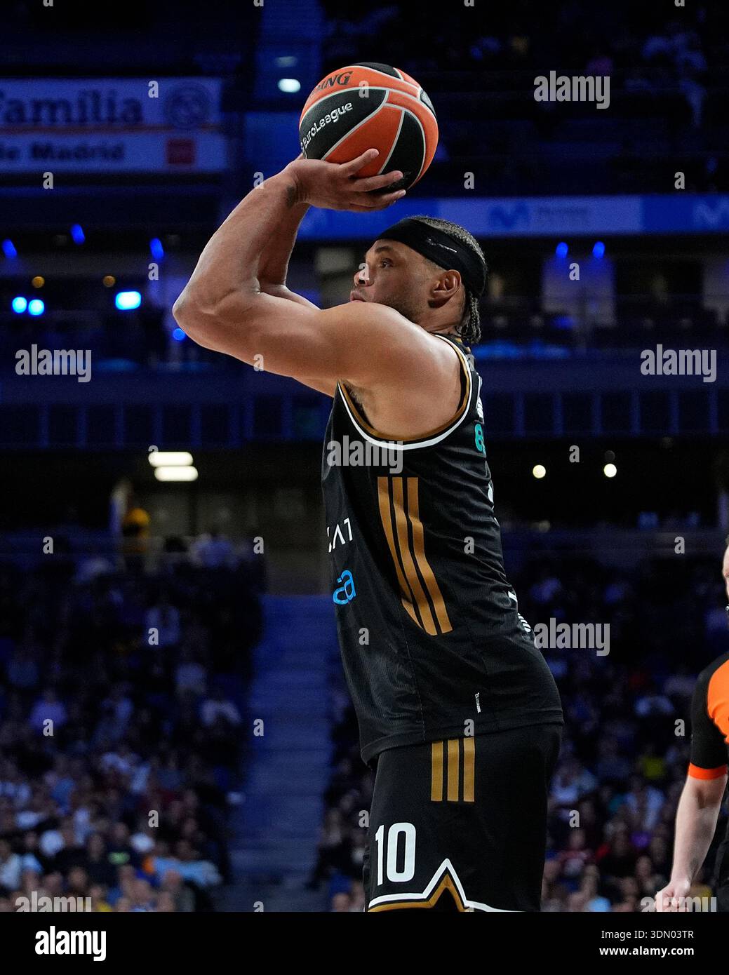 Dubai Basketball's Justin Anderson during Euroleague Regular Season ...
