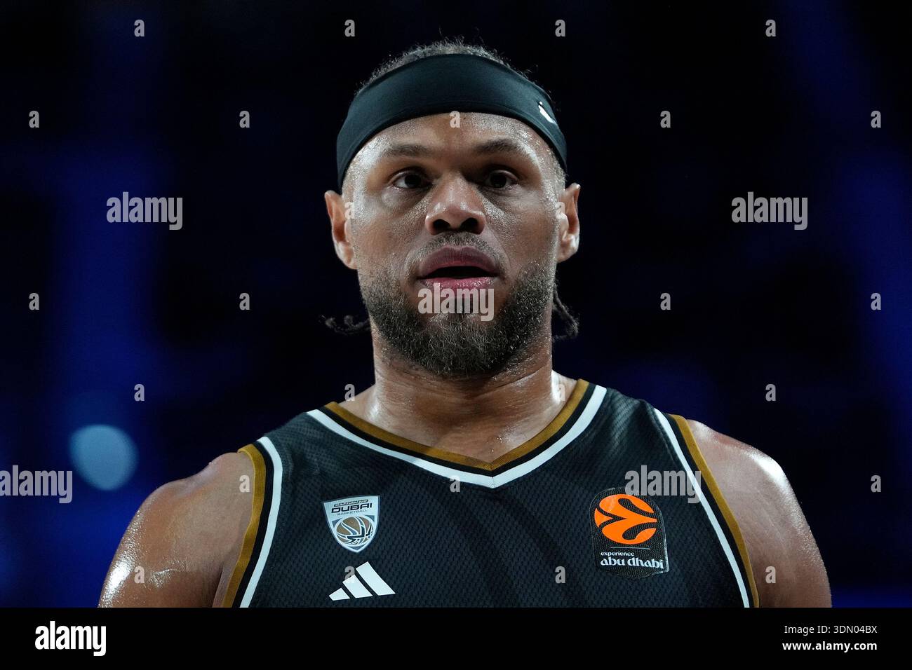 Dubai Basketball's Justin Anderson during Euroleague Regular Season ...