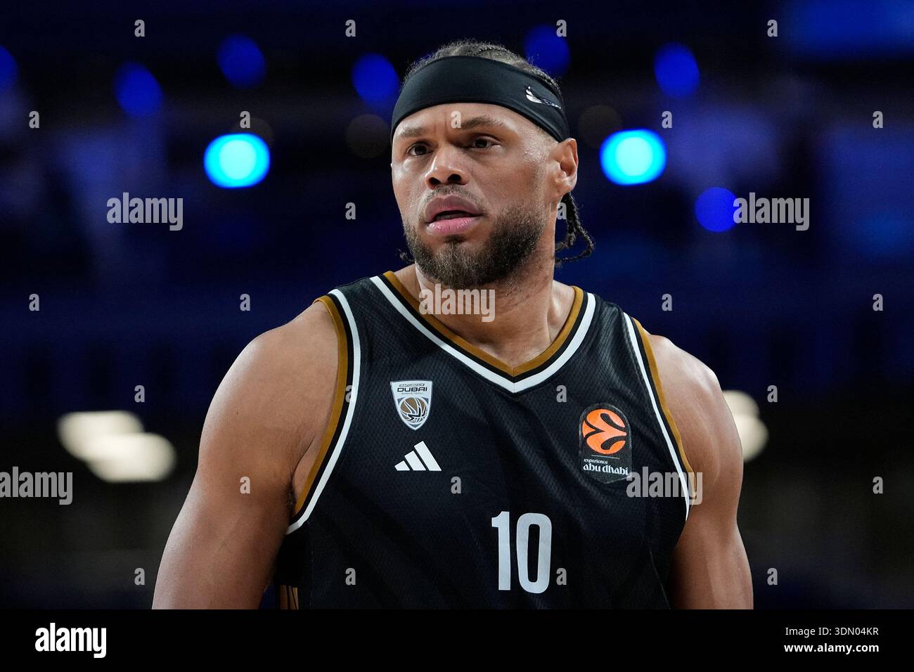 Dubai Basketball's Justin Anderson during Euroleague Regular Season ...