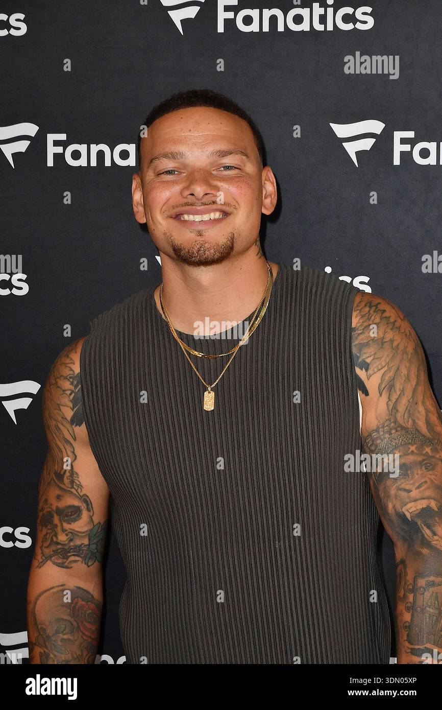 Kane Brown attends the 2026 Fanatics Super Bowl Party on February 07 ...