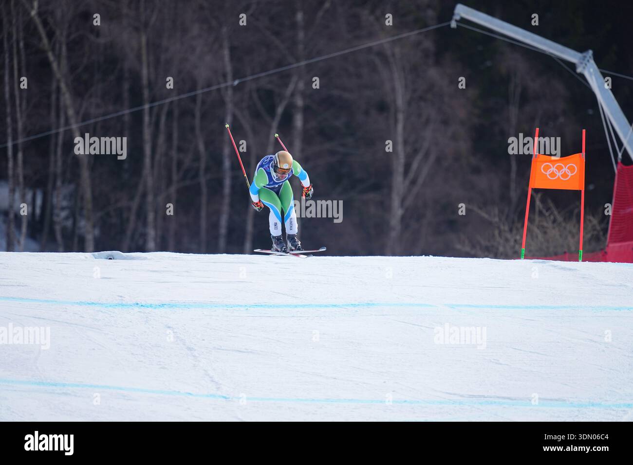 February 07 2026:Martin Cater (Slovenia) competes during the Men's ...