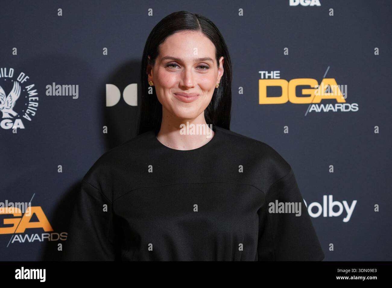 Eva Victor arrives at the DGA Awards on Saturday, Feb. 7, 2026, at The ...