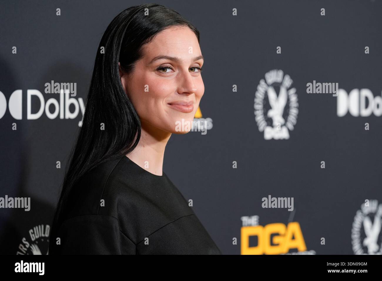 Eva Victor arrives at the DGA Awards on Saturday, Feb. 7, 2026, at The ...