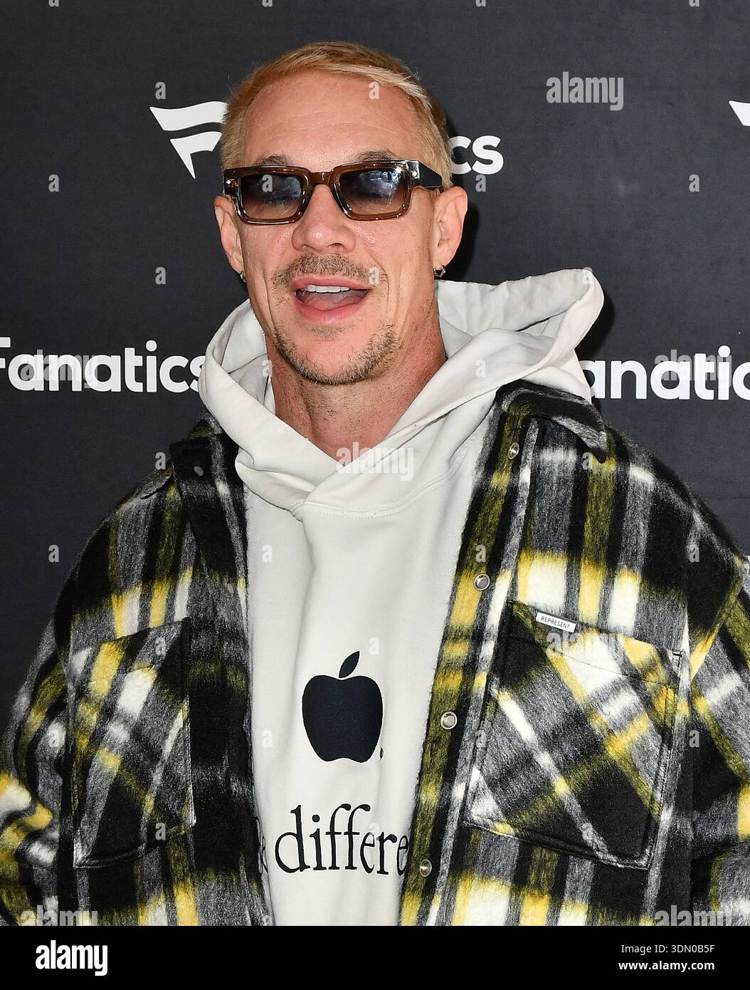 Diplo attends the 2026 Fanatics Super Bowl Party on February 07, 2026 ...