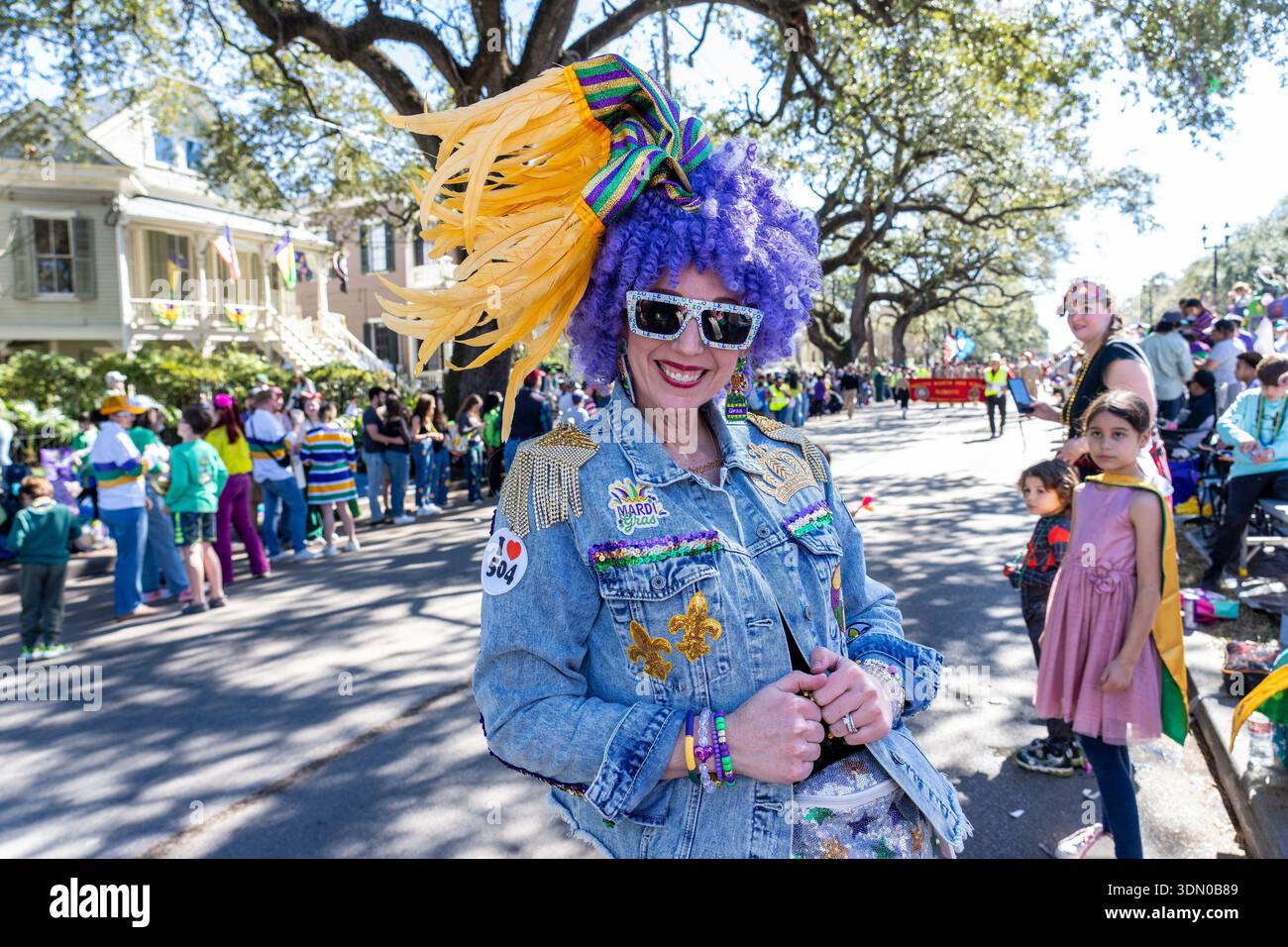 Attendees take part in the annual Legion of Mars parade during the ...