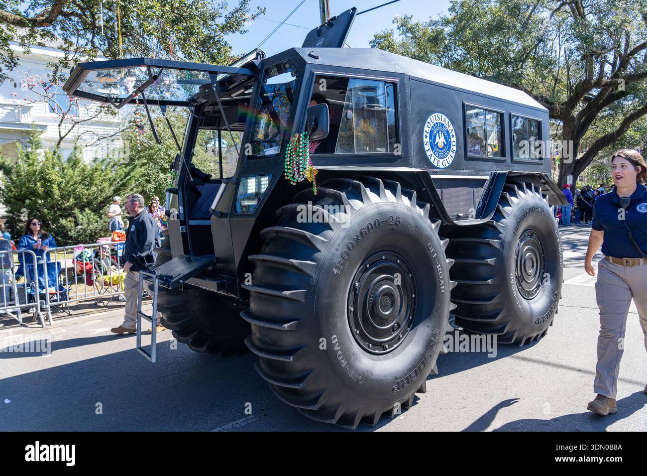 Attendees take part in the annual Legion of Mars parade during the ...