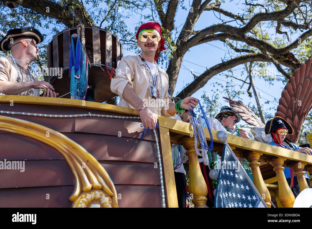 Attendees march during the annual Legion of Mars parade during the ...