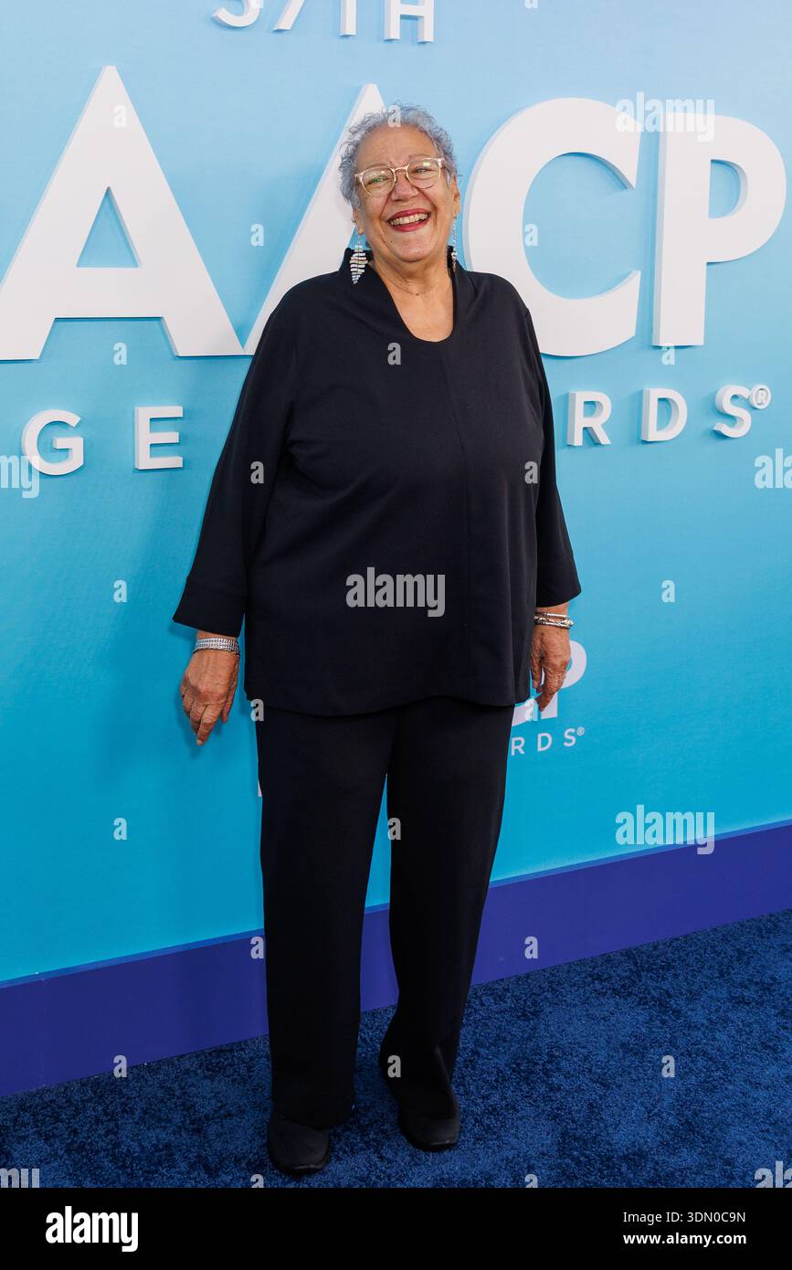 Regina Jones arrives at the NAACP Image Awards Luncheon at NYA Studios ...