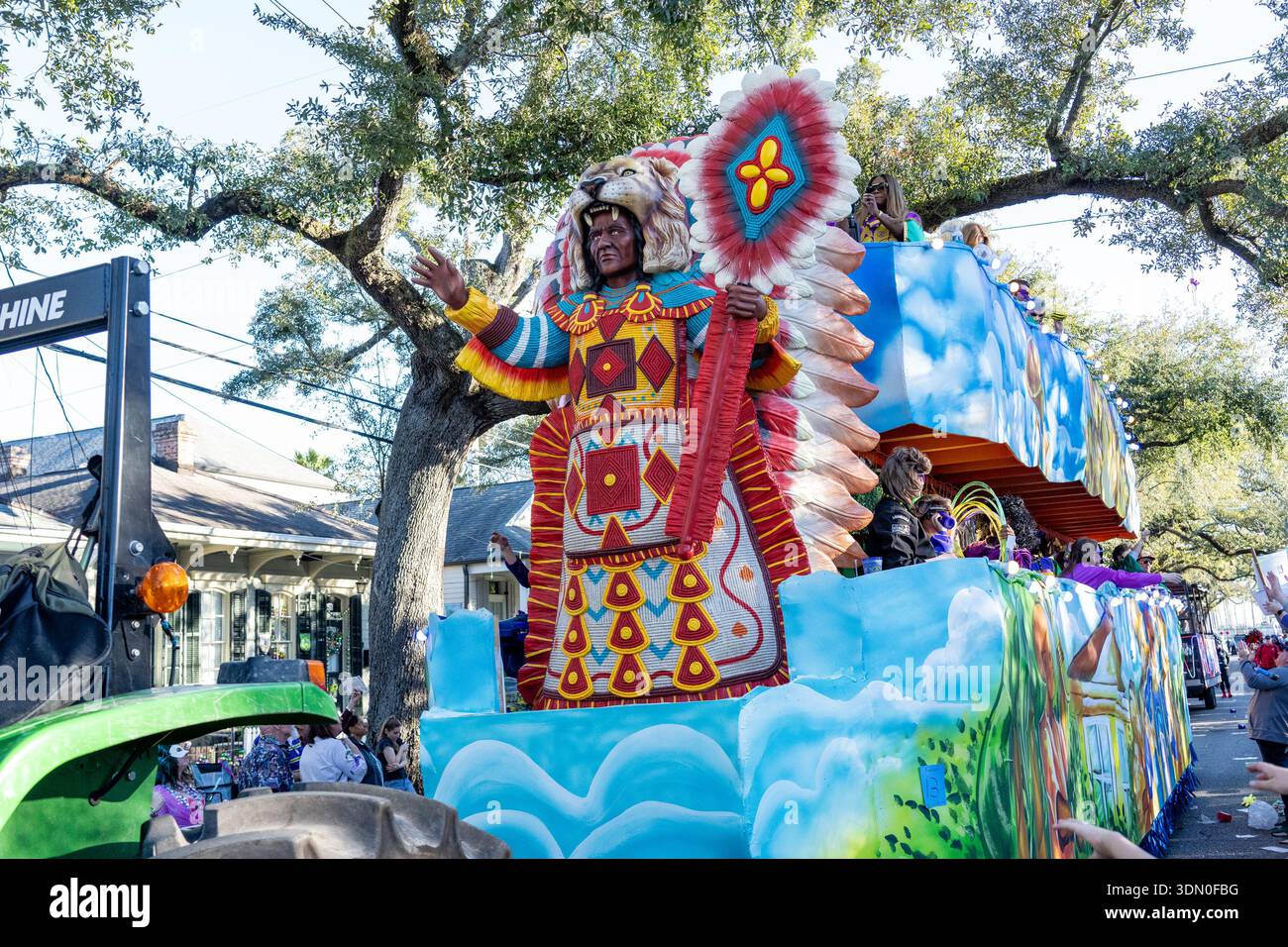 Attendees march during the annual Krewe of Freret parade during the ...