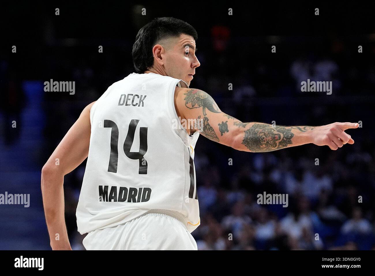 Real Madrid's Gabriel Deck during Euroleague Regular Season Round 17 ...