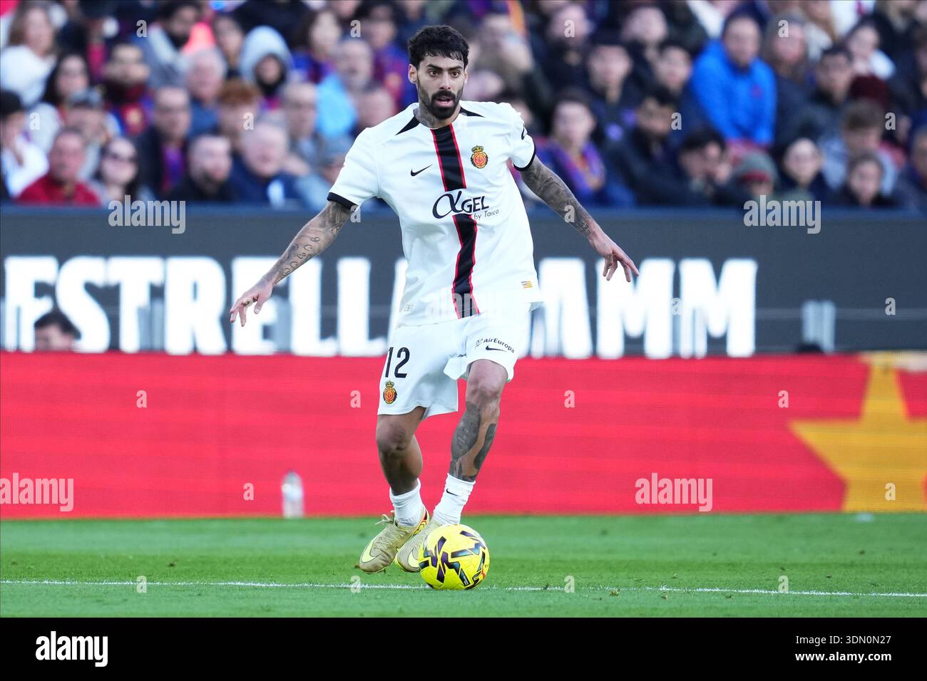 Samu Costa of RCD Mallorca during the La Liga EA Sports match between ...