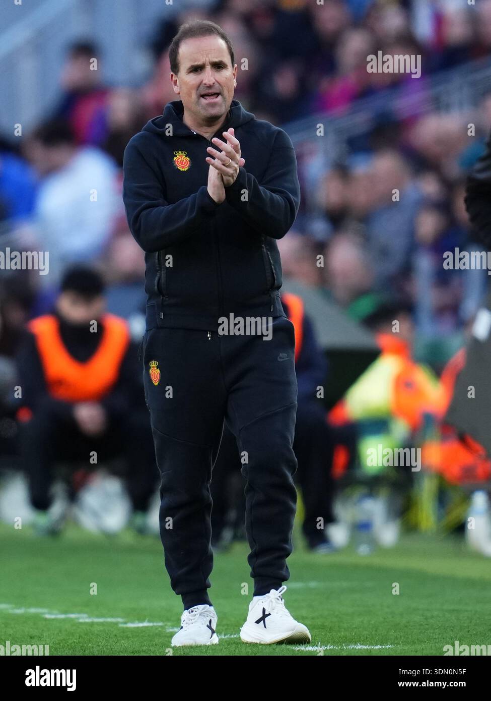 RCD Mallorca head coach Joseba Arrasate during the La Liga EA Sports ...
