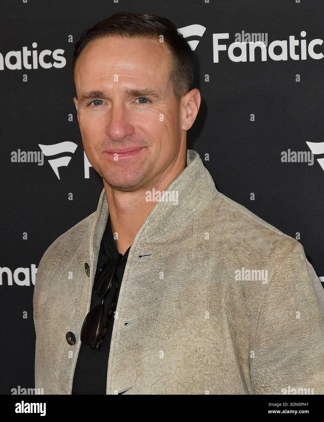 Drew Brees attends the 2026 Fanatics Super Bowl Party on February 07 ...