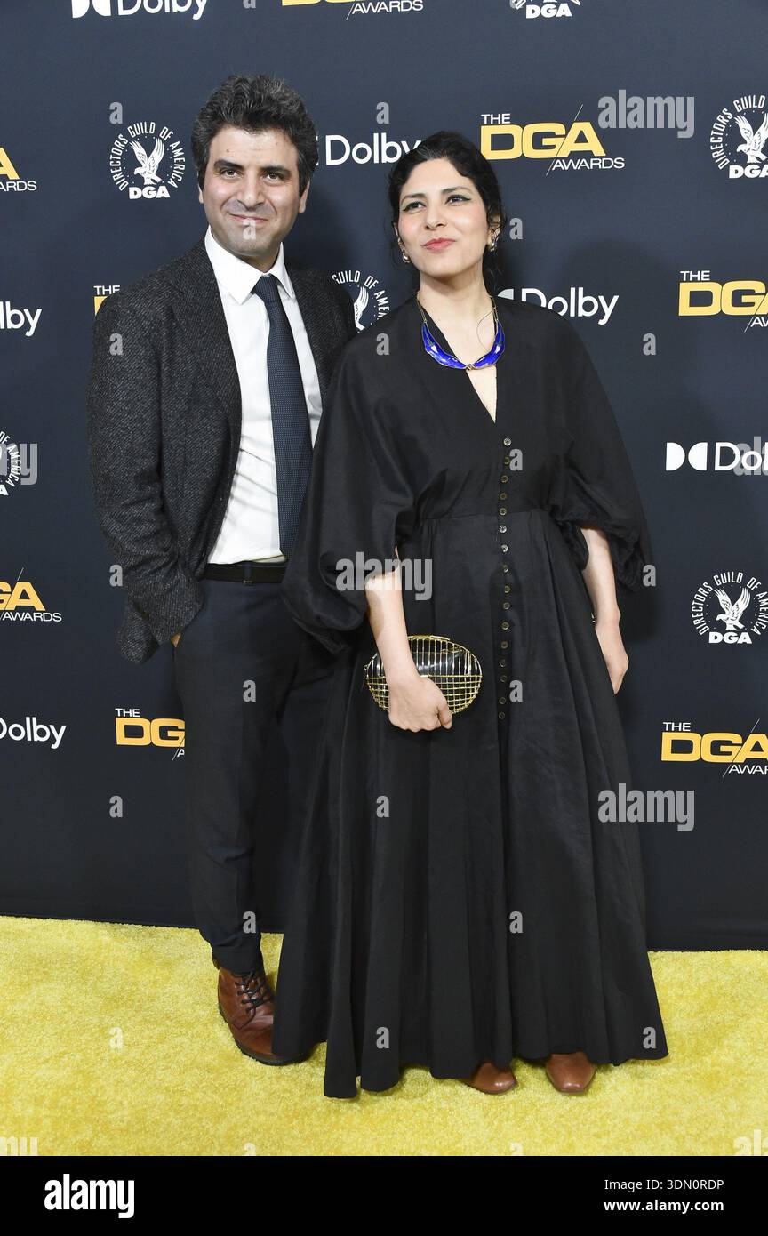 Mohammadreza Eyni, Sara Khaki at arrivals for Directors Guild of ...