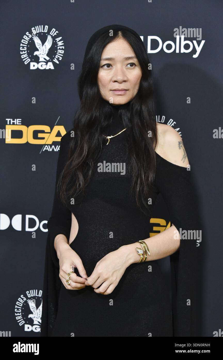 Chloé Zhao at arrivals for Directors Guild of America 78th Annual DGA ...